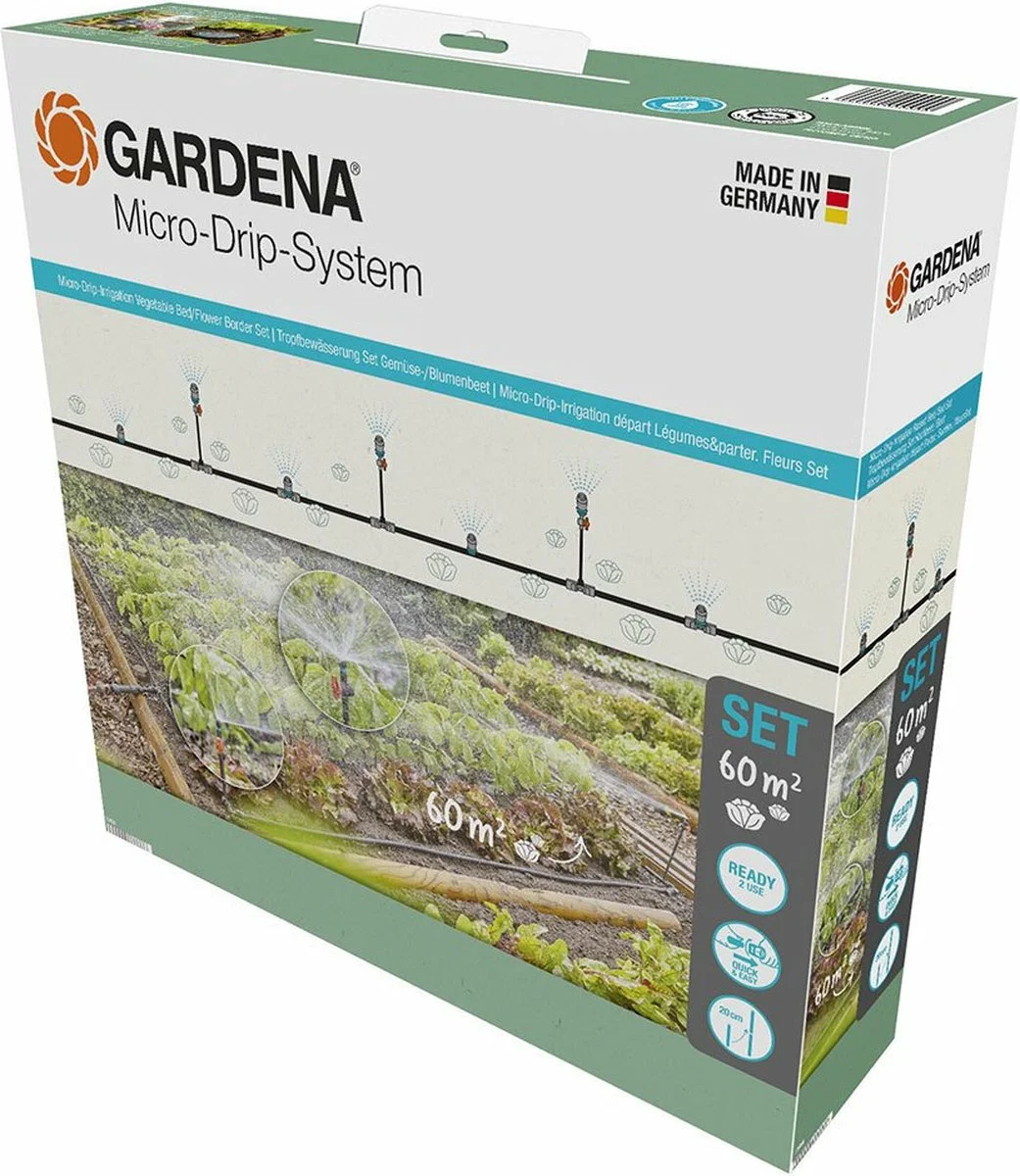 Gardena Micro-Drip-System voor Moestuin - Tuincollectie.nl