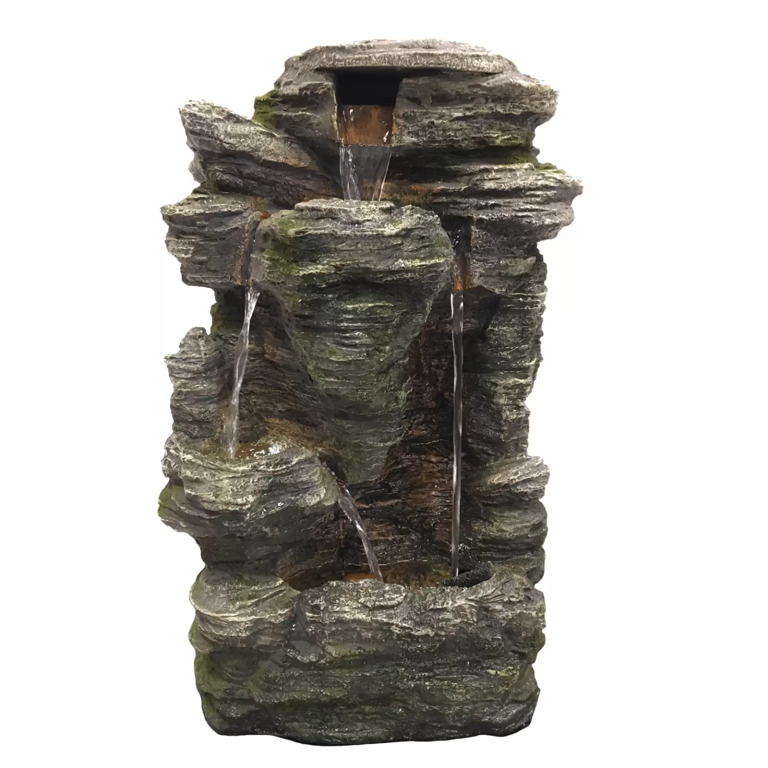 Waterornament Krka | Complete waterval | +LED | 60cm - Tuincollectie.nl